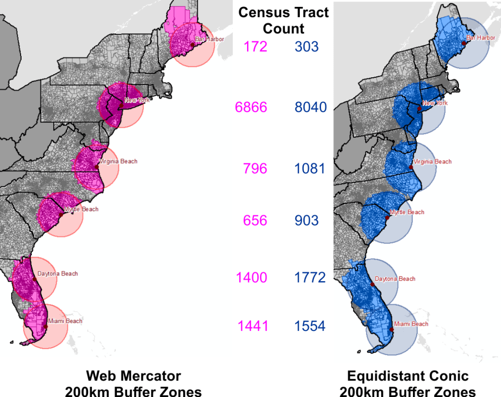 The Web Mercator Visual and Data Analysis Fallacy | Geospatiality